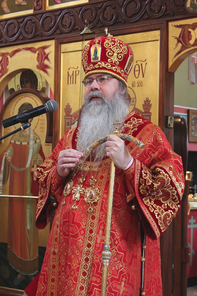 Metropolitan Tikhon celebrates Divine Liturgy at St. Nicholas Cathedral ...